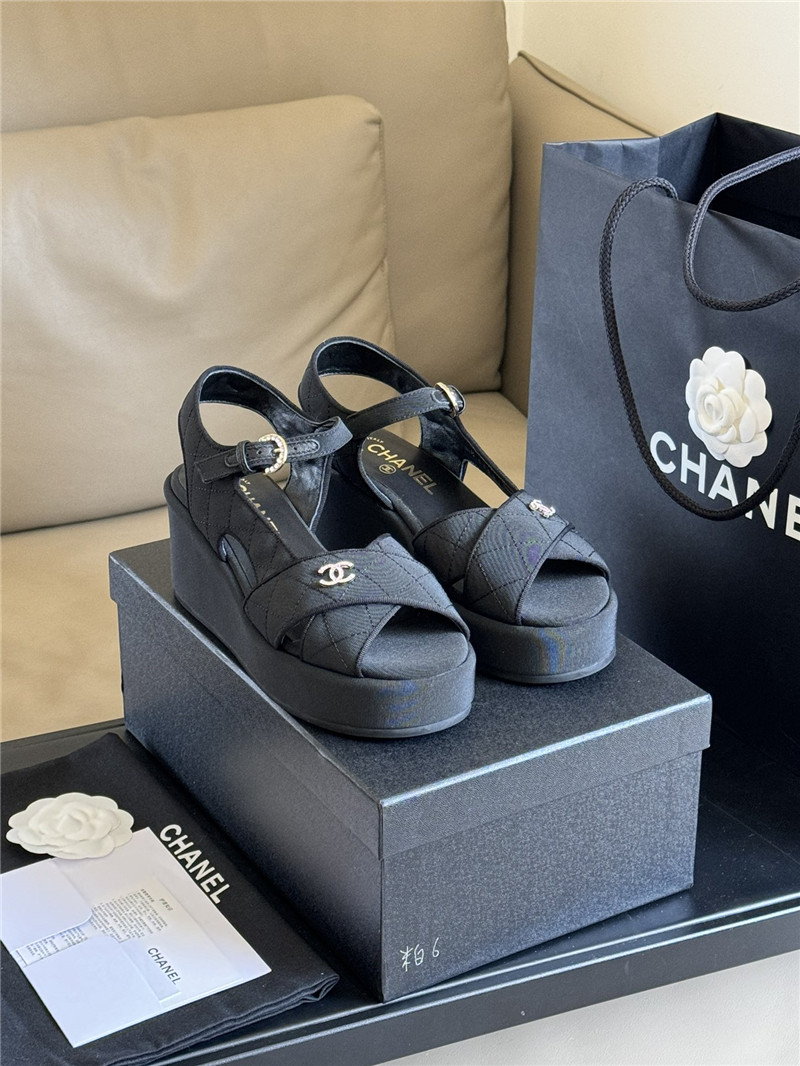 chanel classic wedge sandals | every-designers.ru