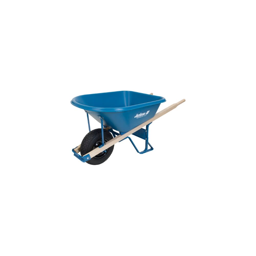 Jackson Wheelbarrow 6 Cu Ft Poly - Lanyyshop