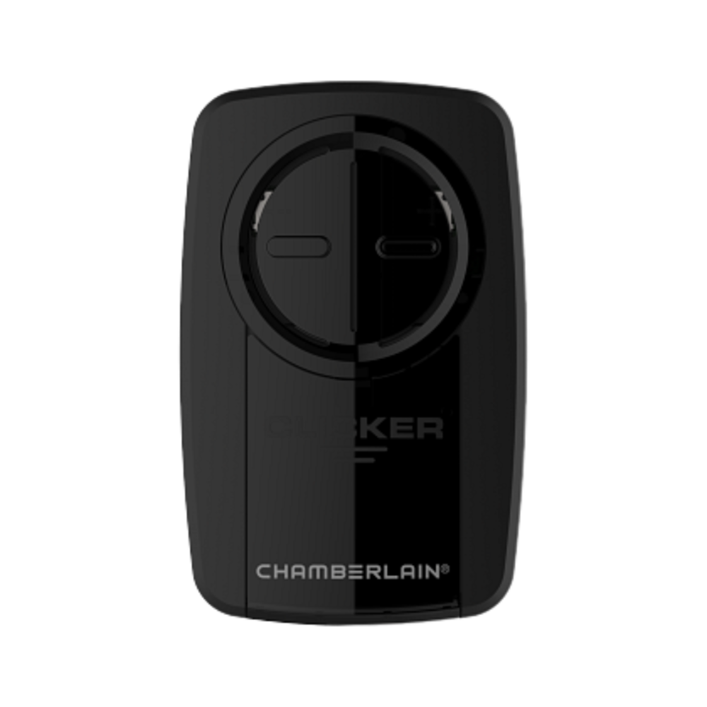 Chamberlain Universal Clicker 2 Button Garage Door Remote Black - Lanyyshop